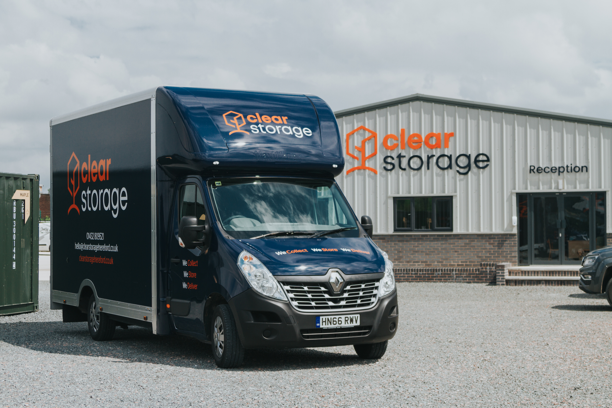 Book Van Hire - Clear Storage Hereford